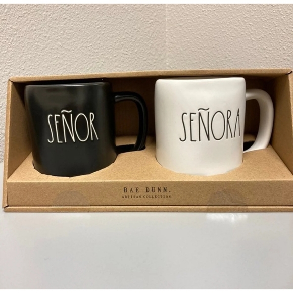 Rae Dunn | Kitchen | Rae Dunn Senor Senora Couple Mug Set | Poshmark
